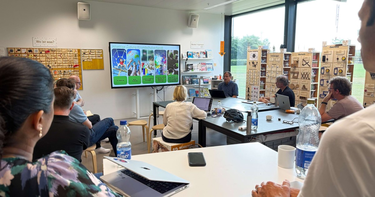 Austausch mit der PH Schwäbisch Gmünd zum Thema MakerSpace und Digital Leadership