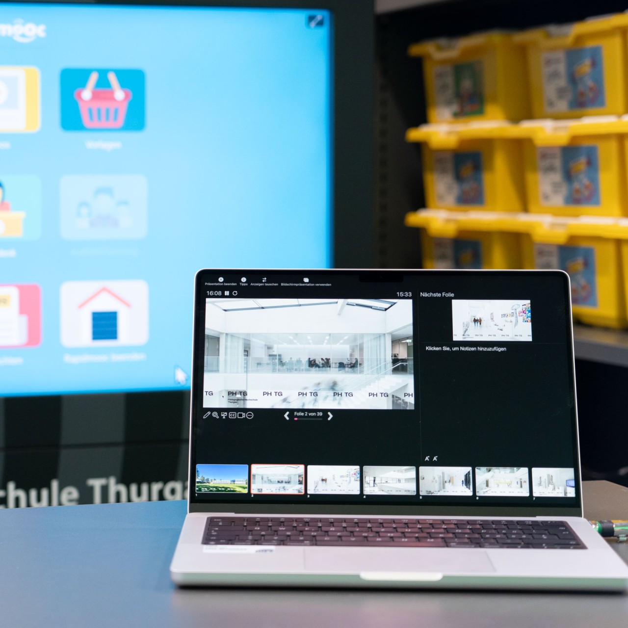 Rapidmooc-Studio an der PHTG